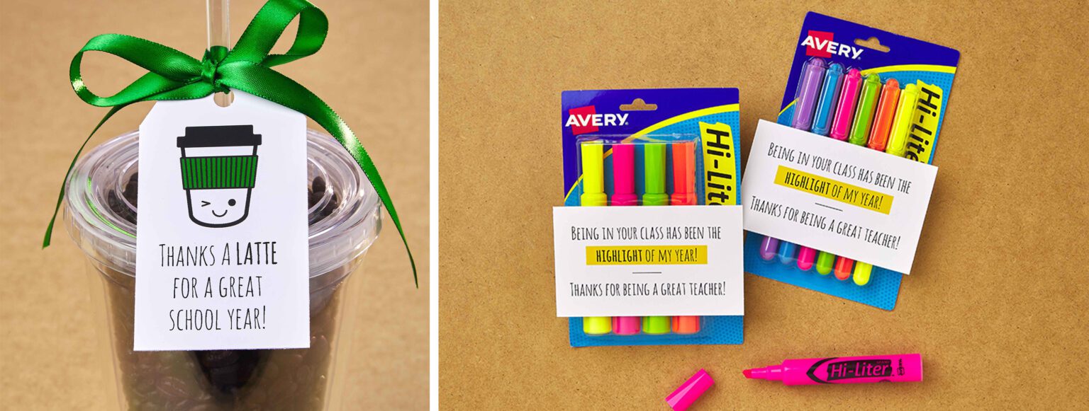 10 Thoughtful DIY Gifts that Teachers will Actually Use | Avery.com