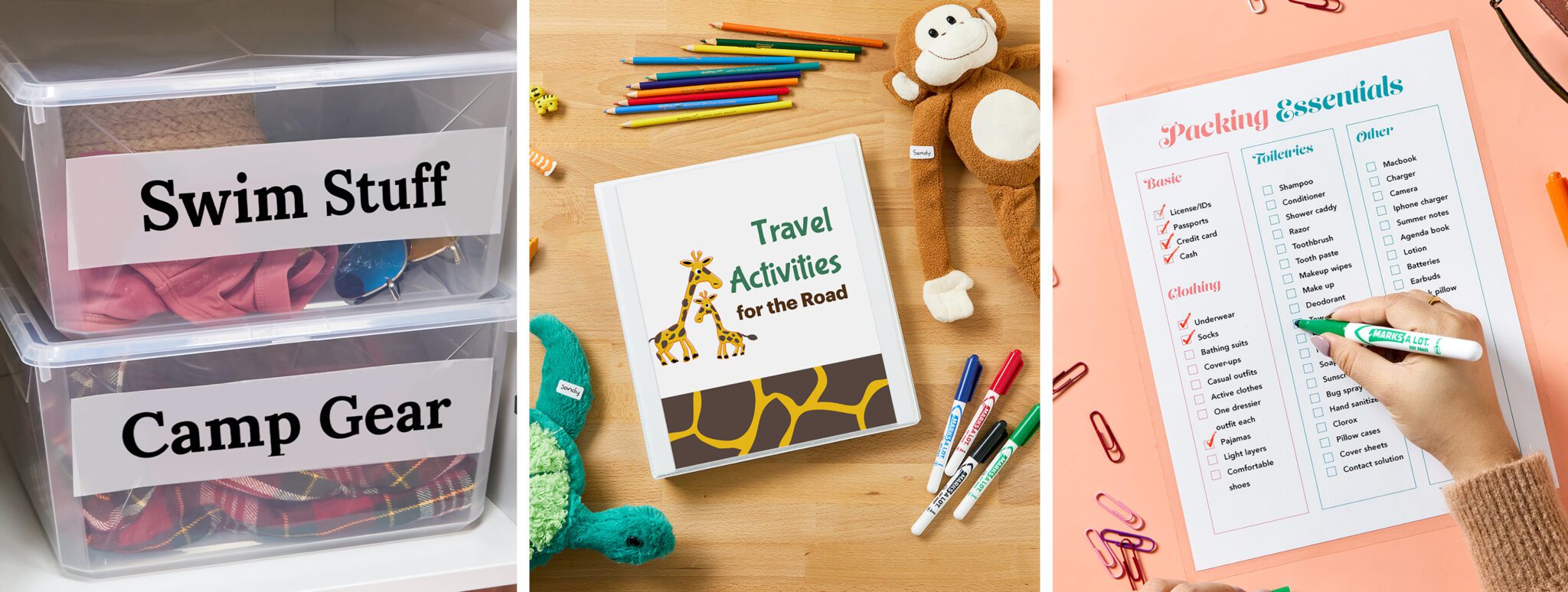 9 Summer Organizing Tips: Prep Now for Fun in the Sun - Avery