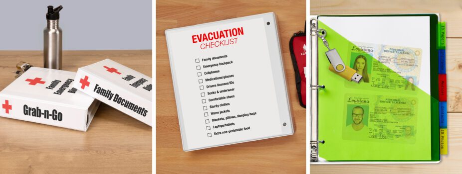 8 Emergency Binder Tips to Help Keep Your Family Safe - Avery