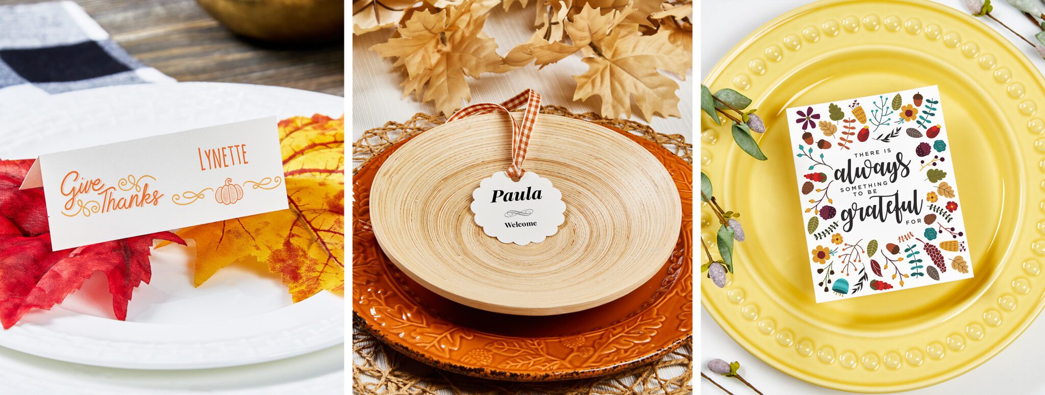 53 Free Printable Thanksgiving Place Cards Fit for a Feast - Avery Blog