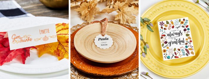 53 Free Printable Thanksgiving Place Cards Fit for a Feast - Avery Blog