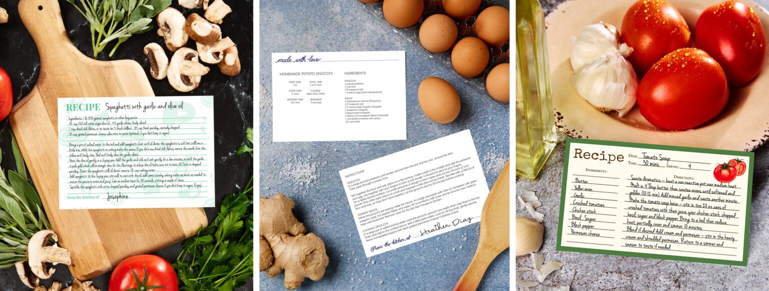 How to Make Recipe Cards and Free Templates - Avery Blog
