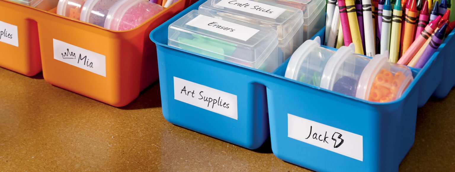 How to Label School Supplies So You Can Clean Them - Avery