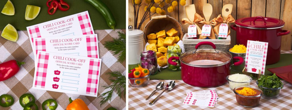 How to Host the Best Homemade Chili Cook-Off | Avery.com