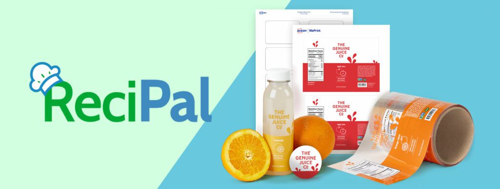ReciPal Makes Food Labels Easy - Avery Blog