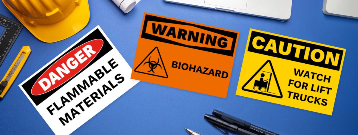 Safety Signs Decoded: Who Makes the Rules (OSHA vs. ANSI)? - Avery Blog