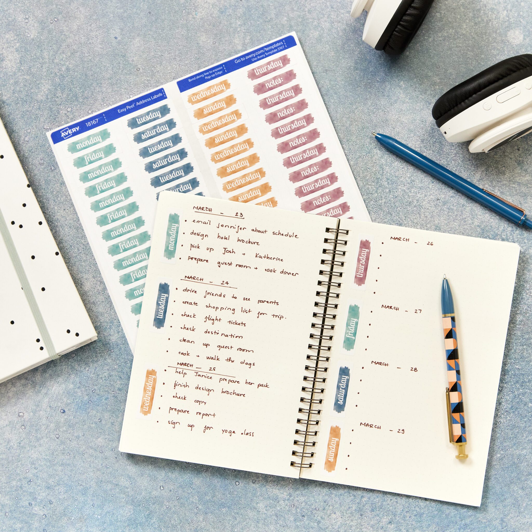 33 Planner Ideas to Help You Love Getting Organized - Avery Blog